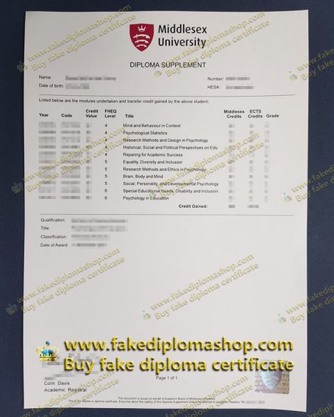 Buy the same Middlesex University transcript as the official Buy the same Middlesex University transcript as the official