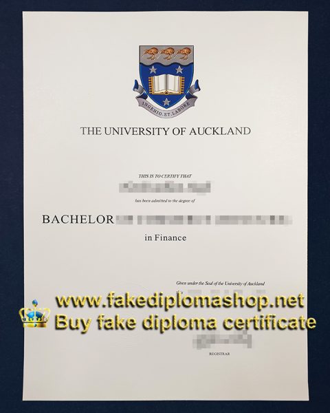 University of Auckland diploma, buy fake diploma online