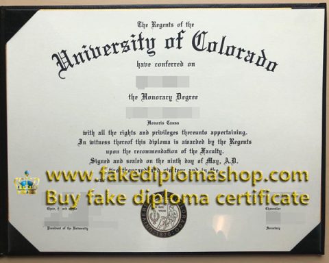 Replace Your Lost University of Colorado Boulder degree