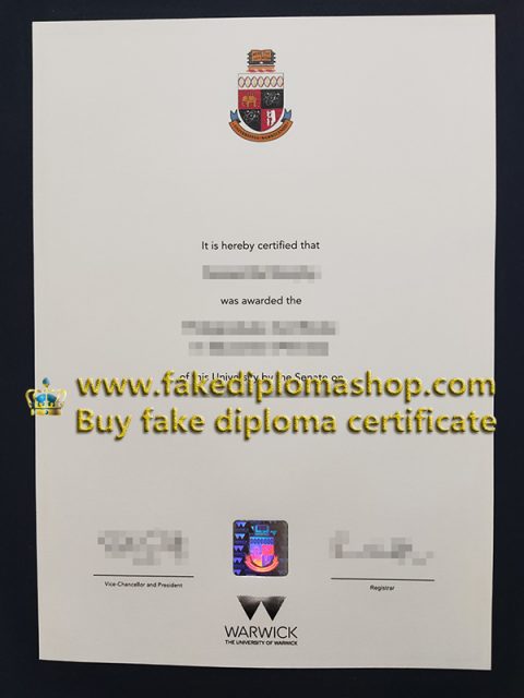 Order a fake University of Warwick diploma online