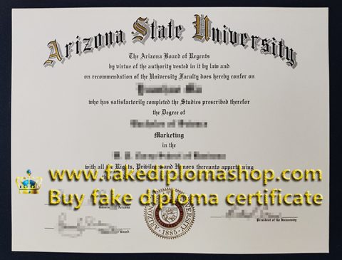 ASU degree, Best Arizona State University diploma for sale