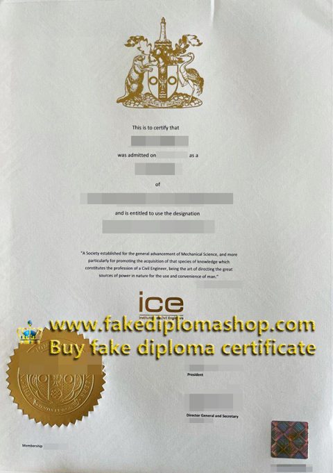 ICE certificate, Order a best ICE certificate online