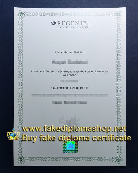 Replace Your Lost Regent's University London degree Replace Your Lost Regent's University London degree