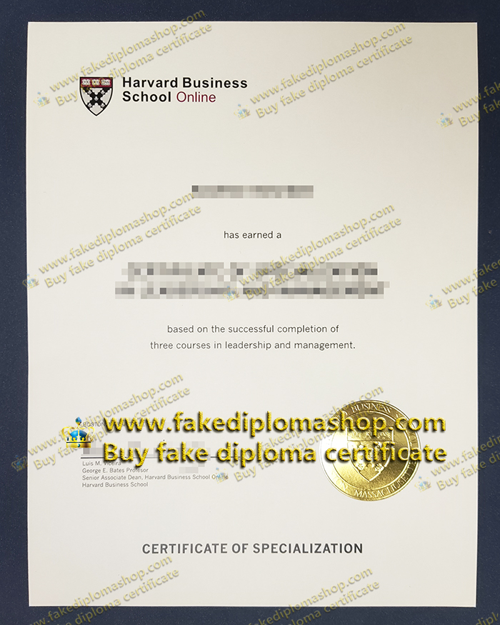 How to get a fake Harvard Business School diploma quickly?