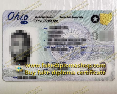 Buy fake Ohio Driver License Compliant Card online