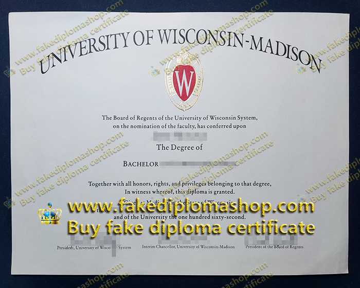 Order a fake UW–Madison BA degree, phony UW–Madison diploma