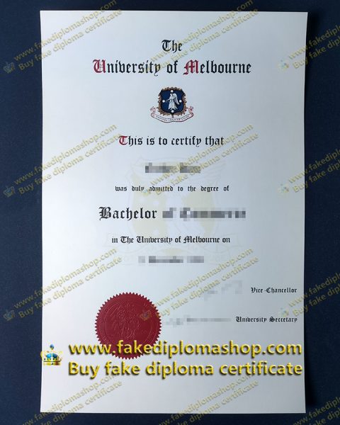 Is it hard to get fake University of Melbourne degree of Bachelor?