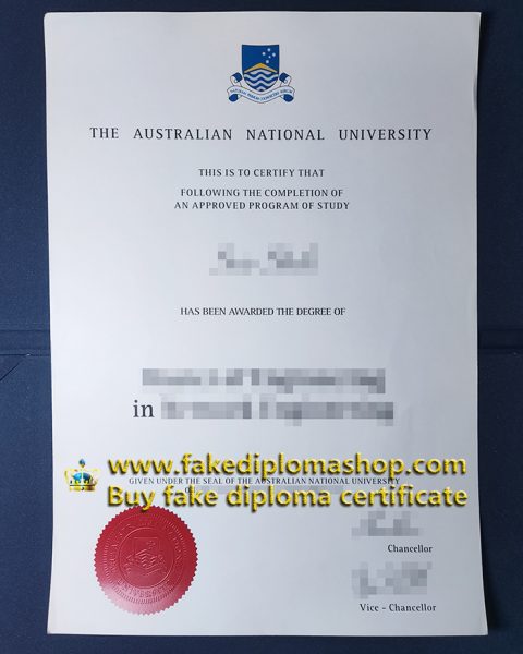 ANU diploma, Australian National University degree for sale