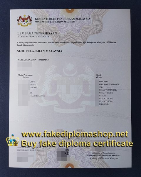 Sijil SPM certificate for sale, How important is SPM diploma
