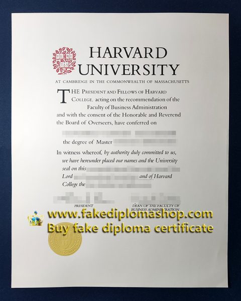 How to get the copy of the Harvard University degree now?