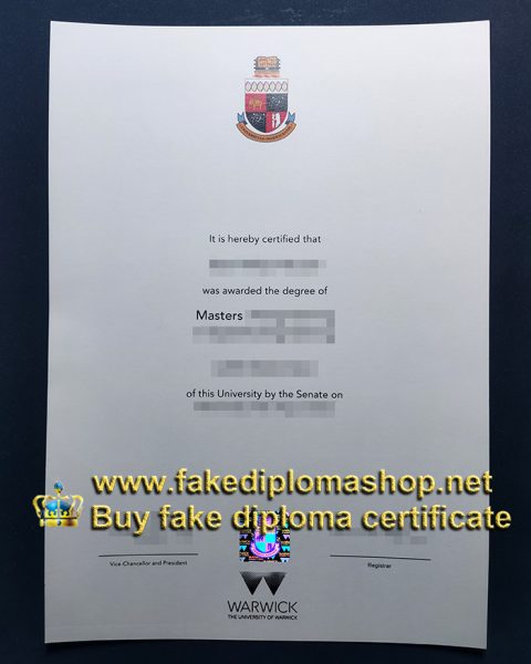 Where to get a University of Warwick degree of Master to get a job?